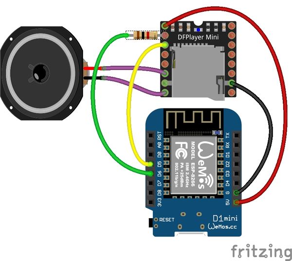Item:DFPlayer Lecteur MP3 — Wikidebrouillard